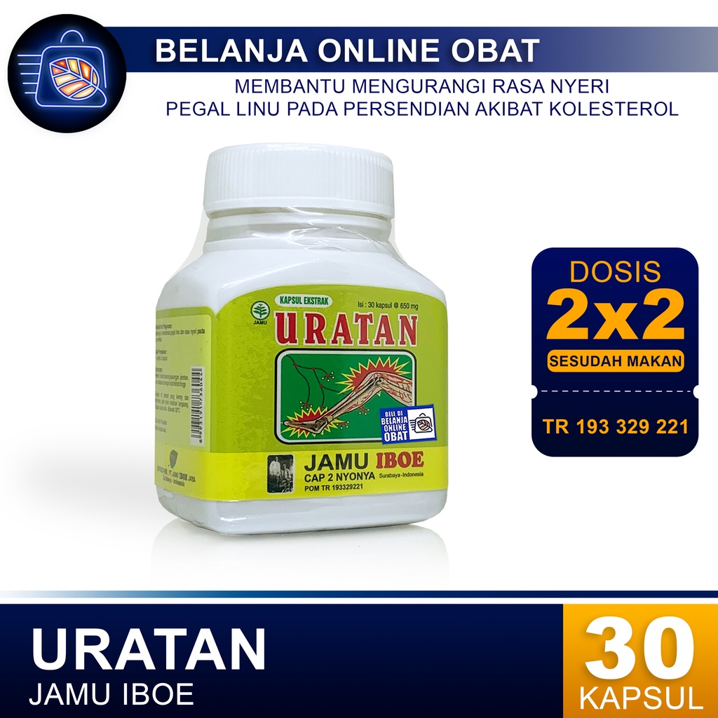 Jual URATAN // Mengurangi Rasa Nyeri Akibat Kolesterol | Shopee Indonesia