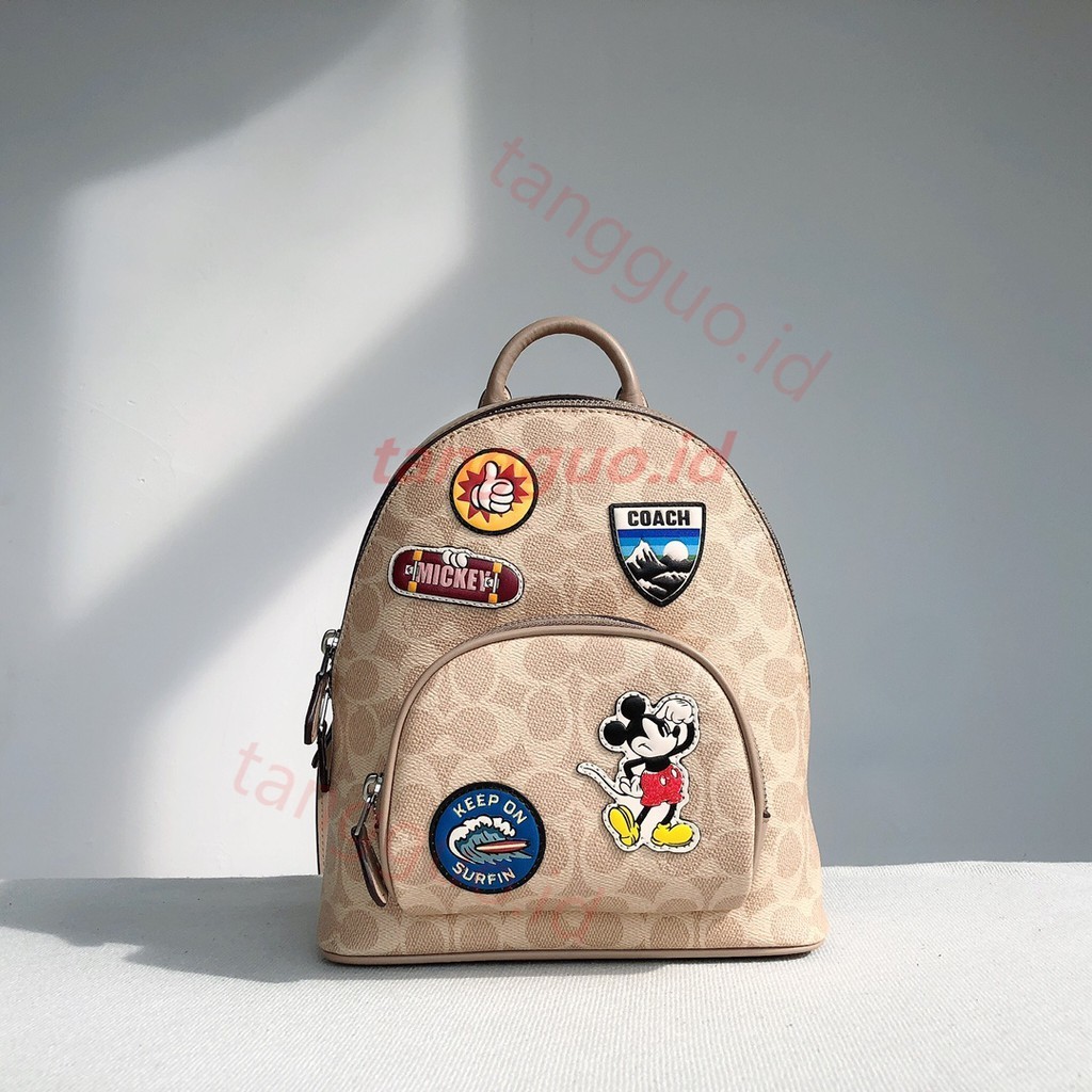 Jual COACH 3892 Mickey Backpack | Shopee Indonesia