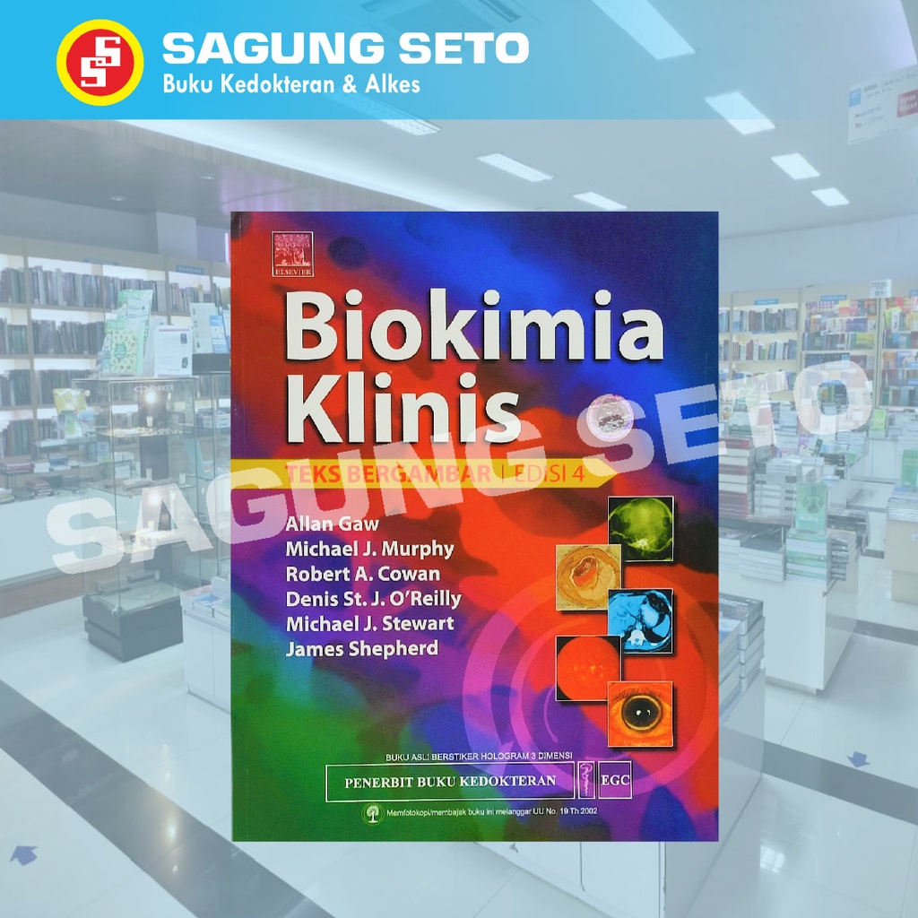 Jual BUKU BIOKIMIA KLINIS TEKS BERGAMBAR E-4 - ALLAN GAW | Shopee Indonesia