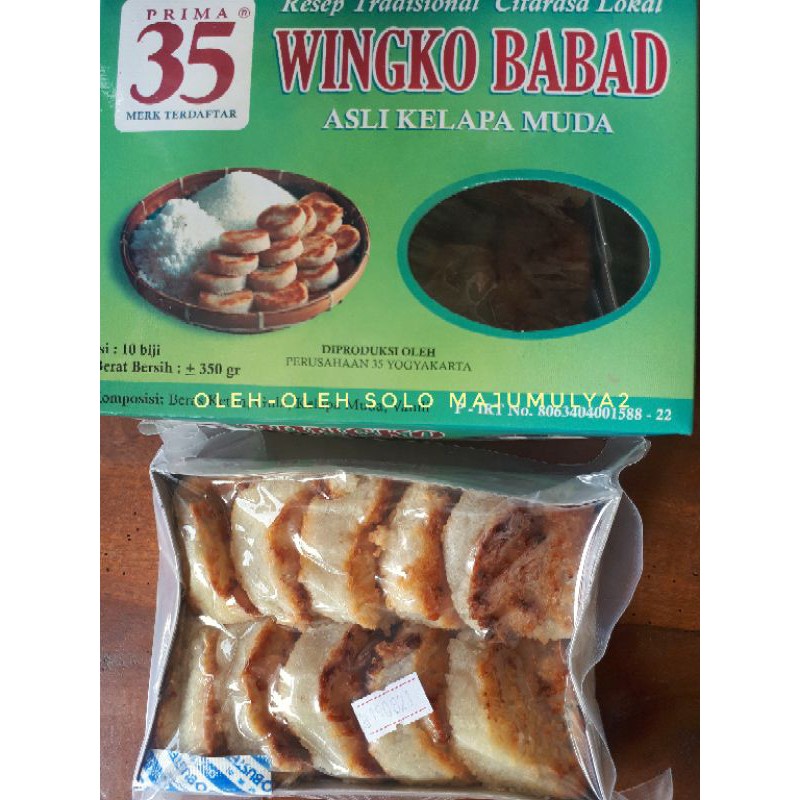 Jual WINGKO BABAD KELAPA MUDA khas Jogja | Shopee Indonesia