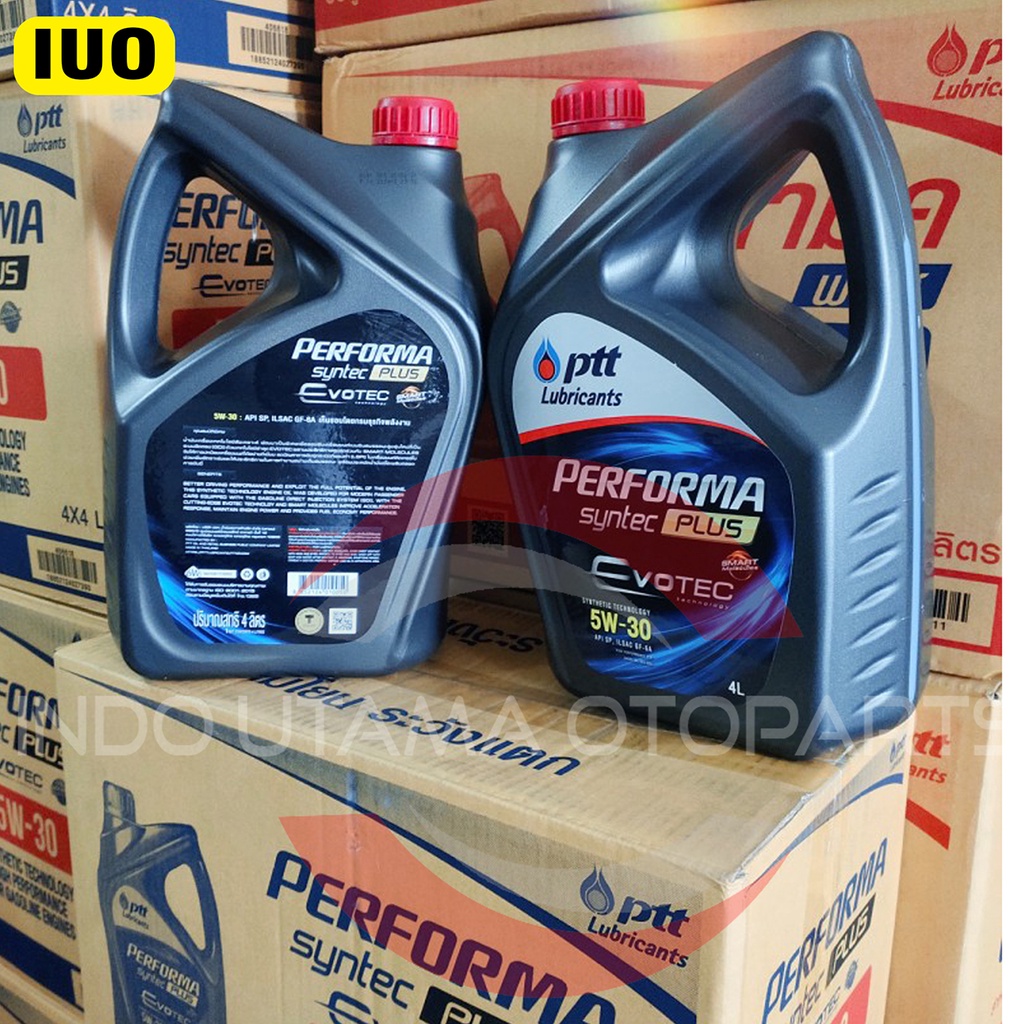 Jual Oli Bensin PTT Lubricants Performa Synthetic Plus 5W30 API SP [4]L ...