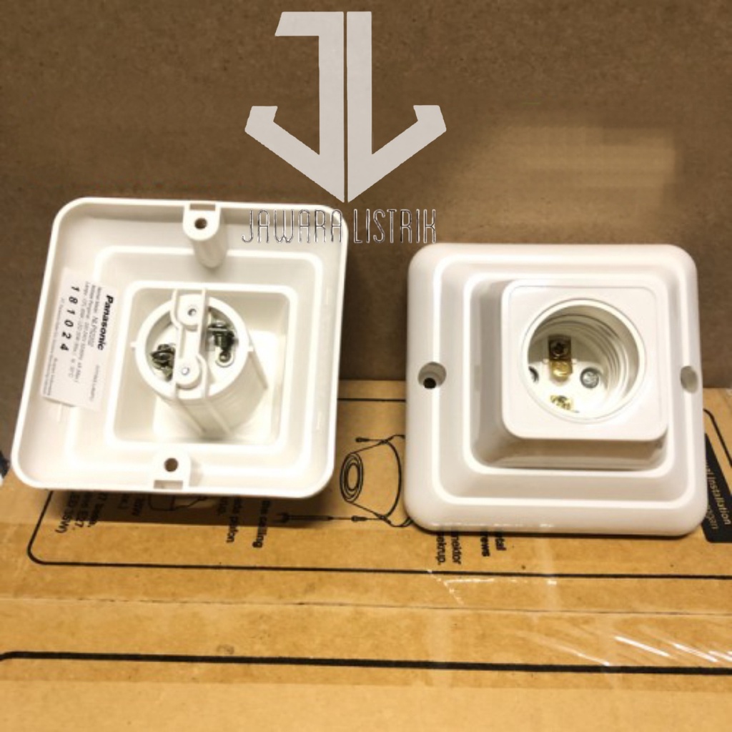Jual FITTING FITING PLAFON TEMPEL RUMAH SARANG LAMPU PANASONIC E27 ...