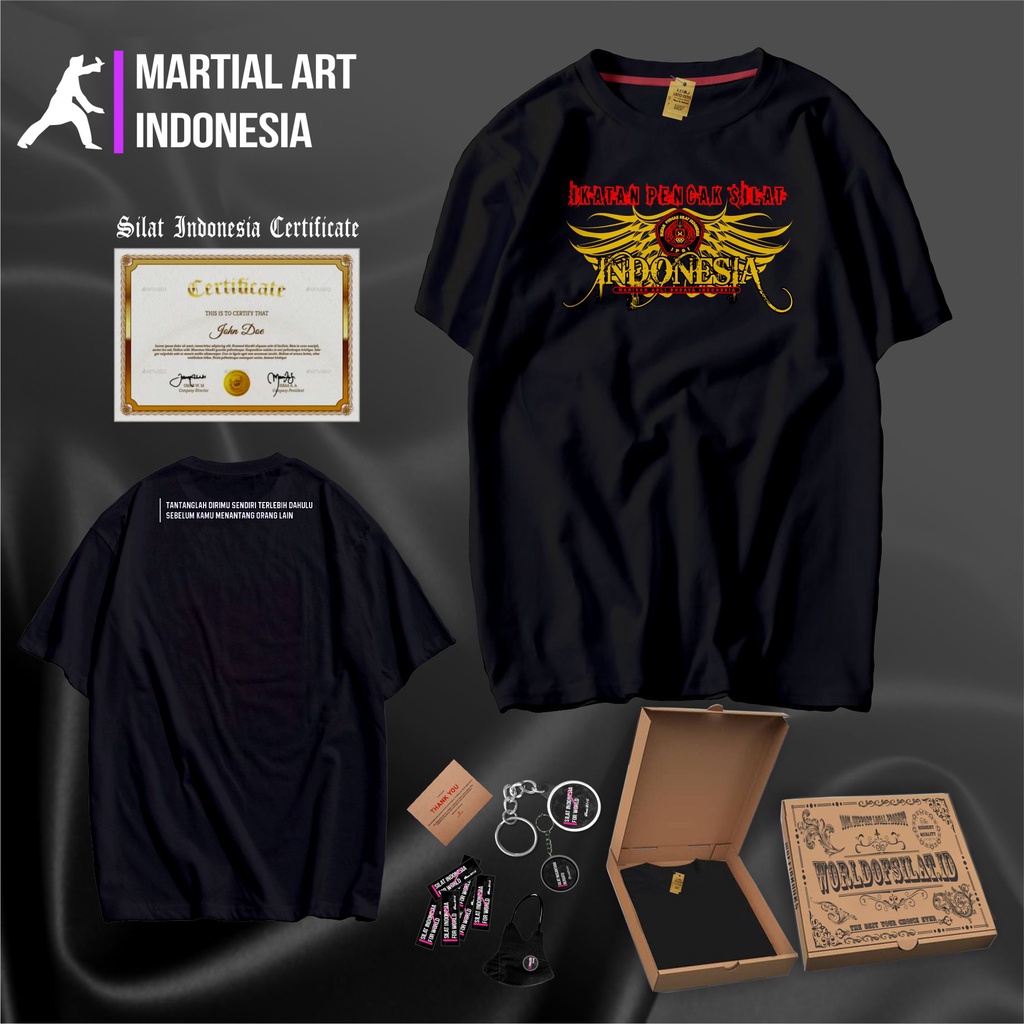 Jual KAOS IPSI PENCAK SILAT KODE KAOS SILAT NUSANTARA | Shopee Indonesia