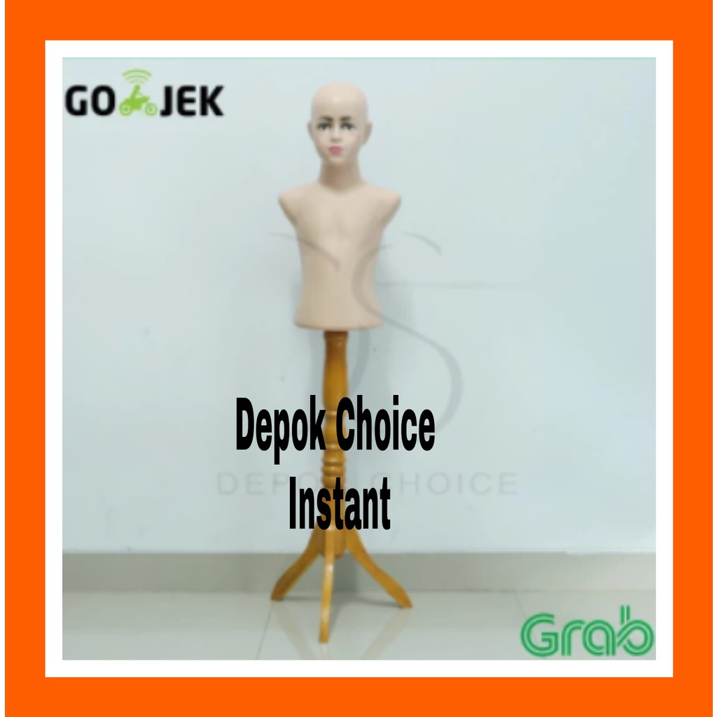 Jual MANEKIN TORSO ANAK BOTAK TIANG KAYU | MANEKIN TORSO | PATUNG ANAK ...