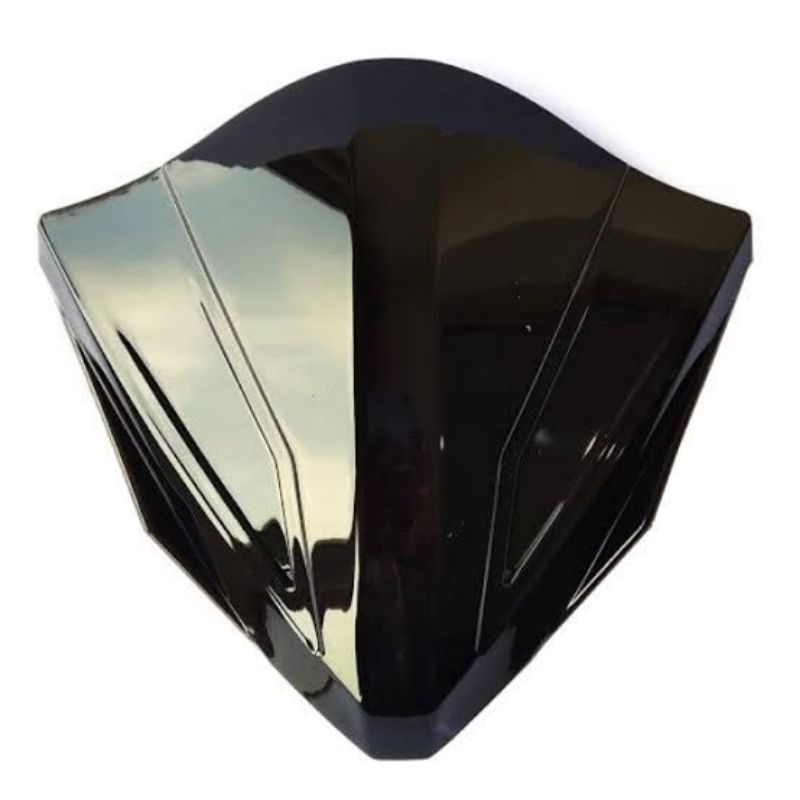 Jual VISOR BEAT FI ESP 2014 - 2019 STATER HALUS HITAM CARBON | Shopee ...