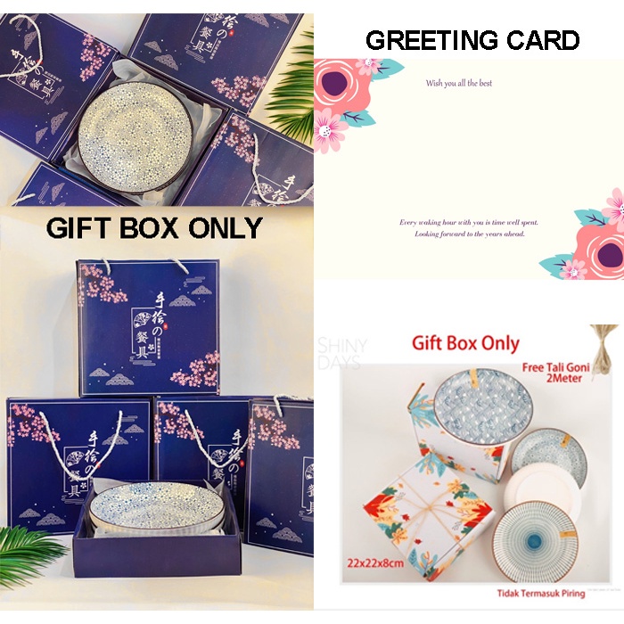 Jual GREETING CARD - KARTU UCAPAN - BLANK CARD UKURAN A6 GIFT BOX ...
