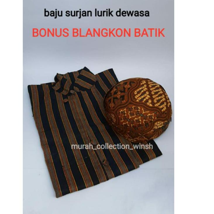 Jual m5m5 Surjan Lurik | Baju lurik | baju adat jawa | blangkon solo ... Jual m5m5 Surjan Lurik | Baju lurik | baju adat jawa | blangkon solo ...