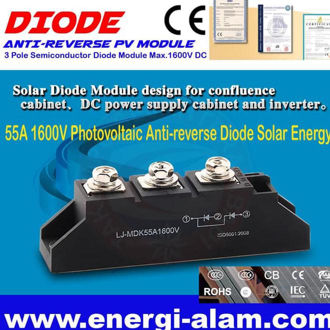 Jual Dioda Anti Reverse 55A 1600V 3Pole Pv Blocking Rectifier Panel Surya Promo Awal Tahun ...