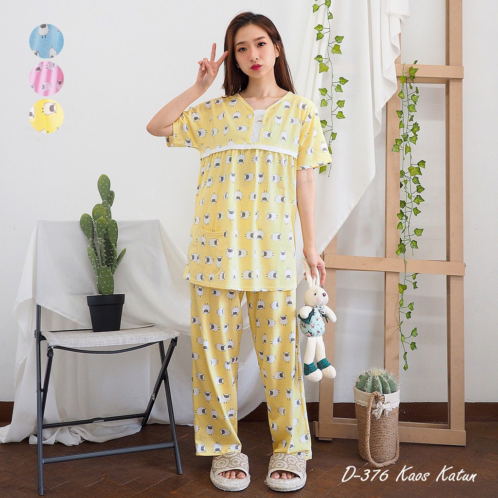 Jual GREET NIGHT WEAR - Baju Tidur Model : D-376 / PP | Shopee Indonesia