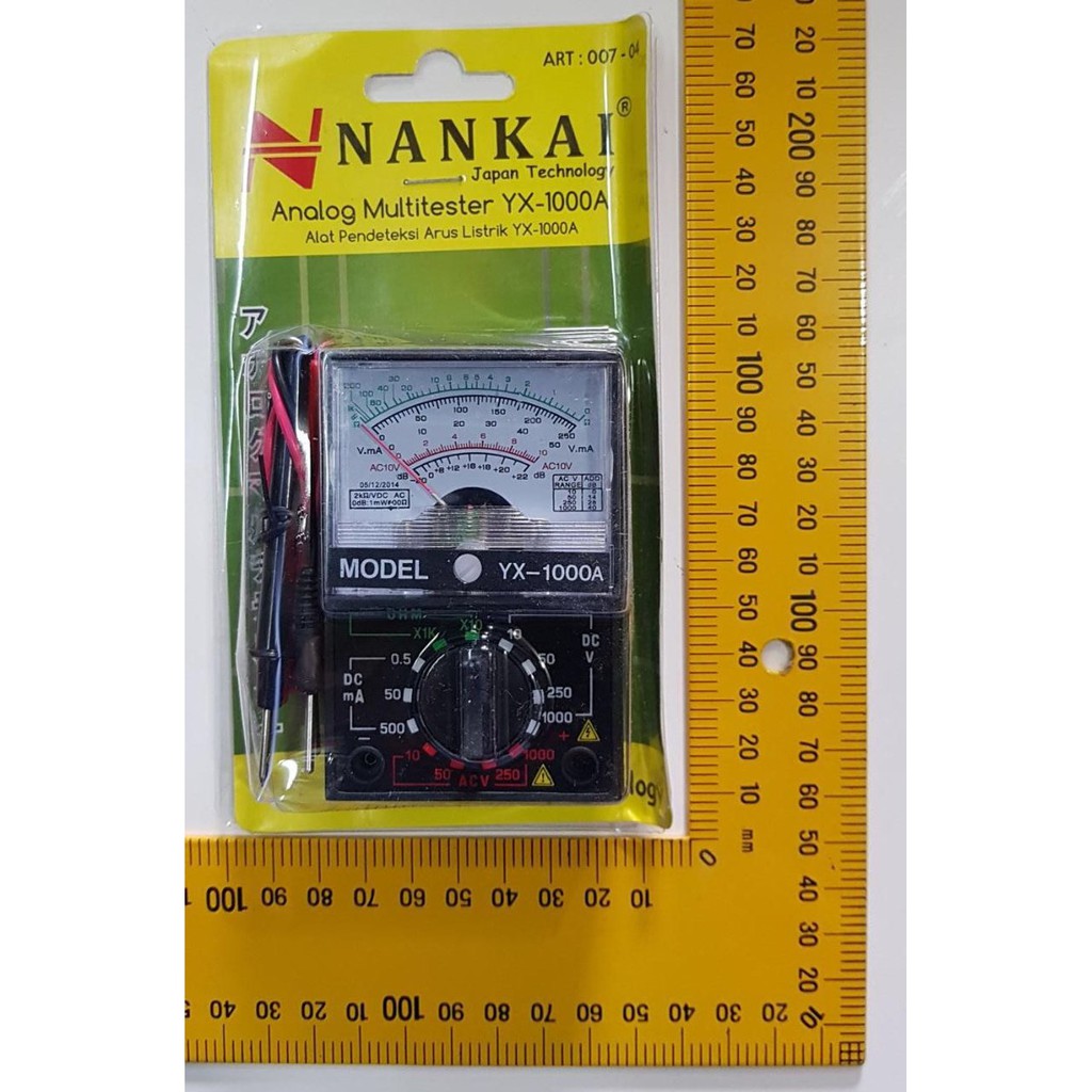 Jual Jual Multitester Multimeter Avometer YX 1000A YX 1000 A NANKAI ...
