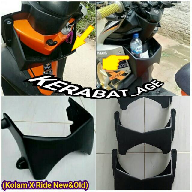 Jual PROMO Aksesoris xride X ride 125,115 /old dan new(tebal bukan ...