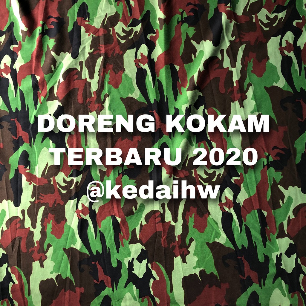Jual Kain Doreng Kokam | Shopee Indonesia