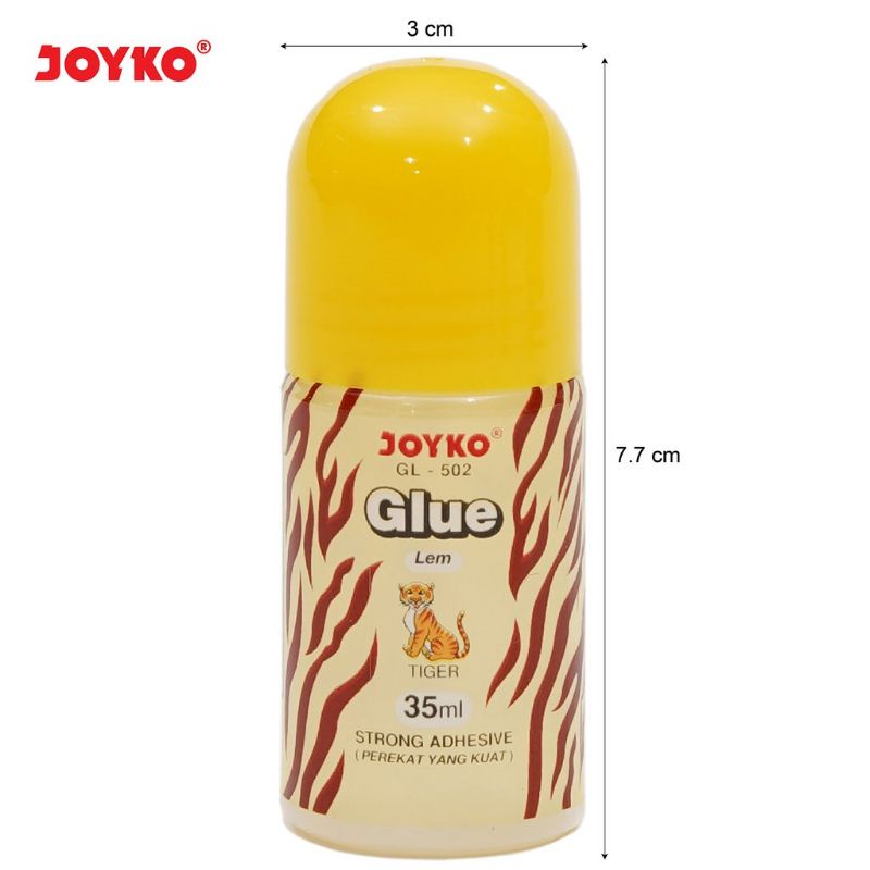 Jual Glue Lem / Liquid Glue / Lem Cair Joyko GL-502 / 35ml | Shopee ...