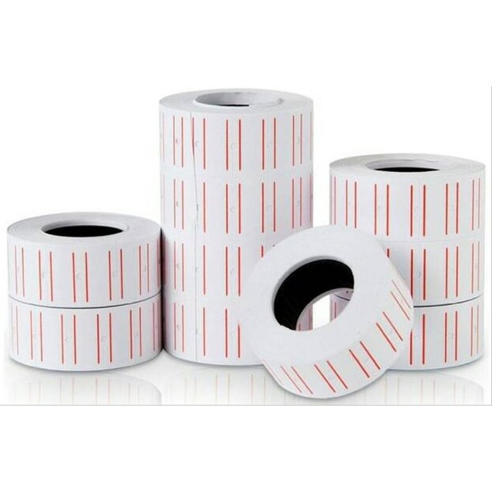 Jual [ SLOP ] Label Harga Roll / Price Label 12mm x 21mm 1Baris Putih ...