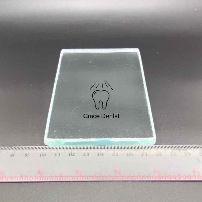 Jual Glass Plate Dental 8mm / Mixing Slab / Kaca Bening Dental Tebal ...
