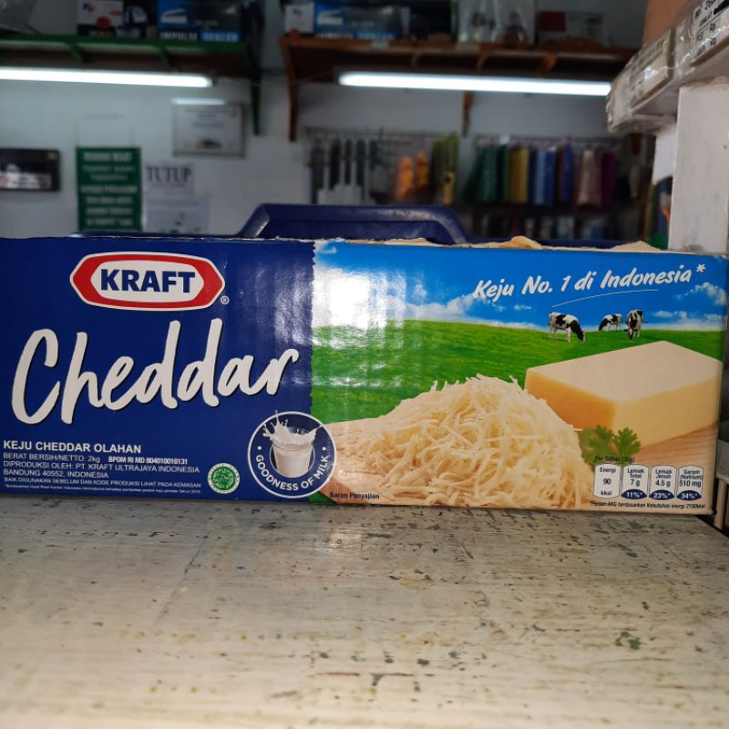 Jual keju kraft cheddar 2kg | Shopee Indonesia Jual keju kraft cheddar 2kg | Shopee Indonesia