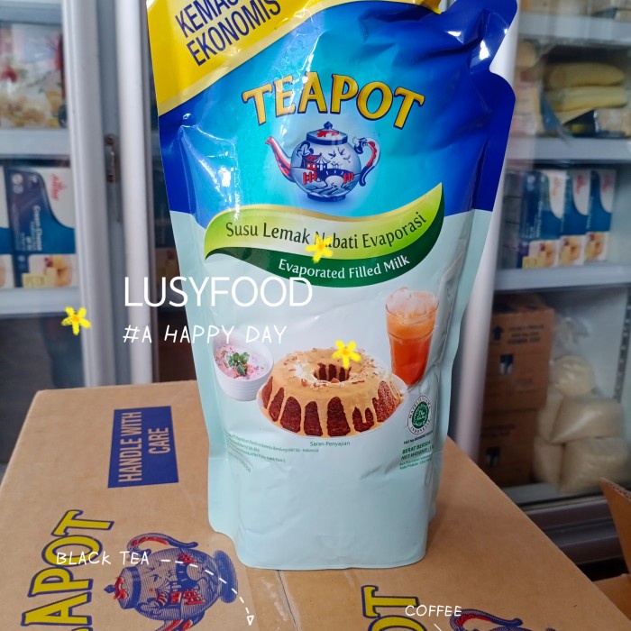 Jual Teapot Susu evaporasi kemasan pouch 1kg | Shopee Indonesia