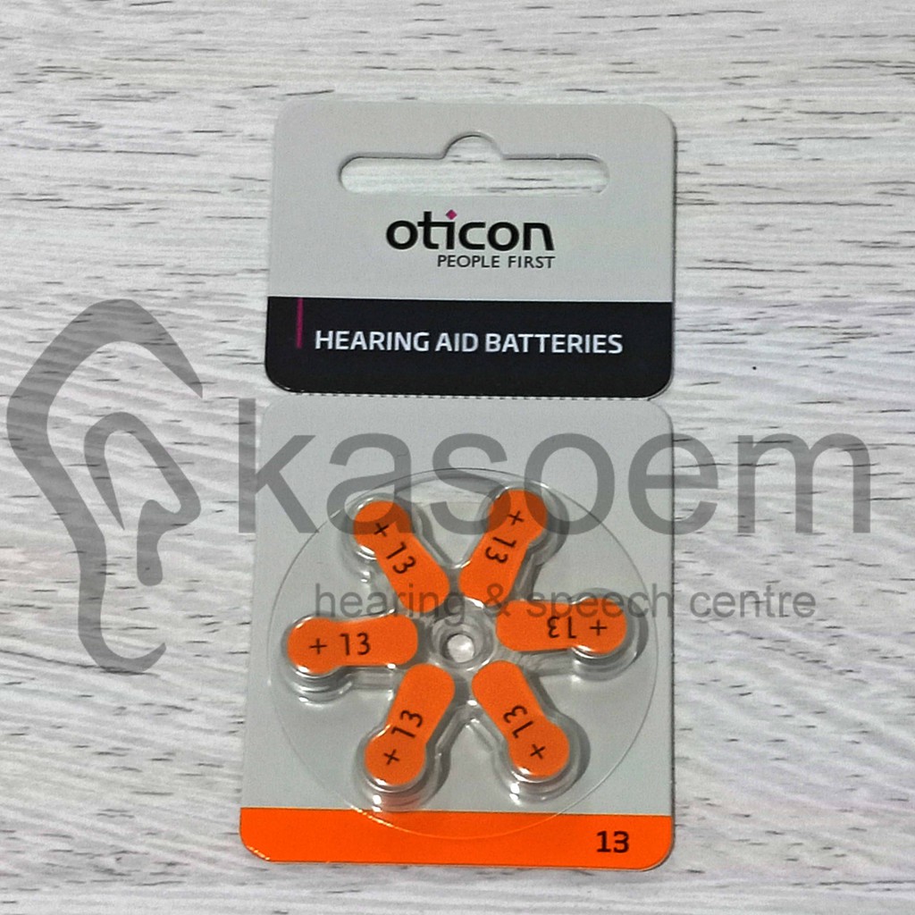 Jual Baterai ORIGINAL Oticon Type 13 ( Baterai Alat Bantu Dengar ) | Shopee Indonesia