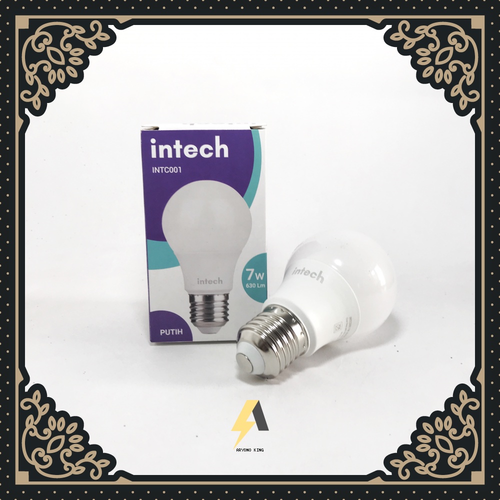 Jual Lampu Bohlam LED Intech 7 Watt | Shopee Indonesia