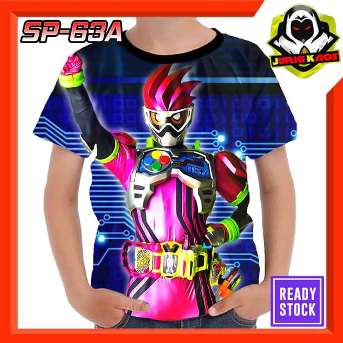 Jual Kaos Kamen Rider Ex-aid Superhero RTV Tokusatsu Jepang Baju Anak ...