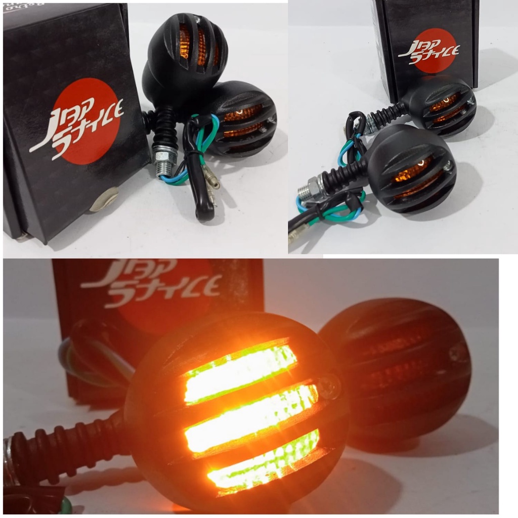 Jual LAMPU SEIN TRALIS HITAM CB JAPSTYLE RETENG TRALIS SEIN GRILL ...