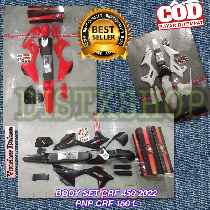 Jual BODY SET CRF 450 PNP CRF 150 L BODY KIT ASSY CRF 250 450 2022 PNP ...