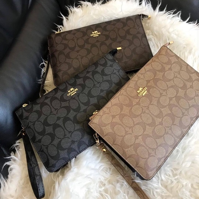 Jual Gc signature canvas bag / gcc sling bag / clutch import / tas ...