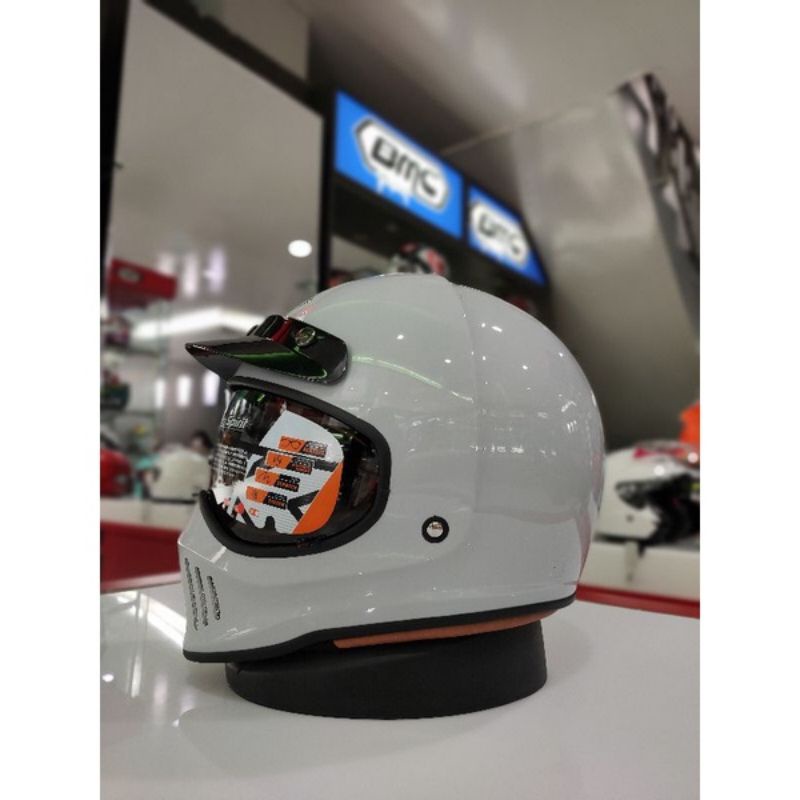 Jual HELM INK TROOPER ASPHALT GREY ORIGINAL HELM CAKIL INK TROOPER GREY ...