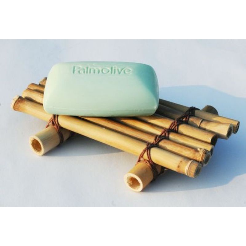Jual tatakan sabun kamar mandi aesthetic serba guna bambu minimalis ...