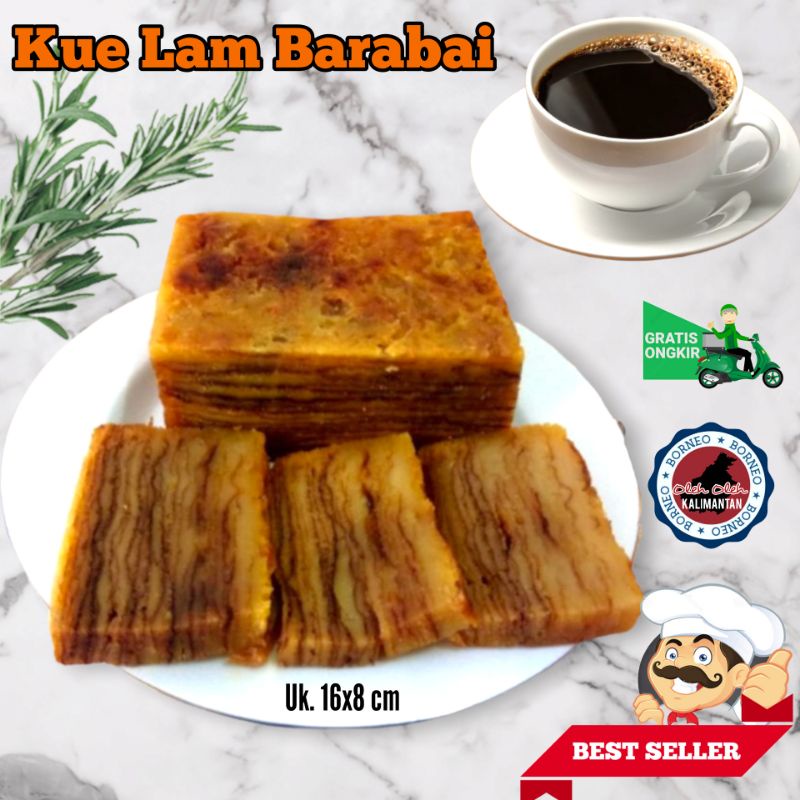 Jual Kue Lam Banjarmasin Khas Barabai Mirip Lapis Maksubah Engkak ...