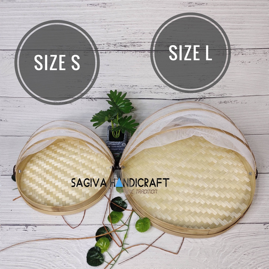 Jual Tudung Saji Susun Bambu Natural Satuan | Shopee Indonesia
