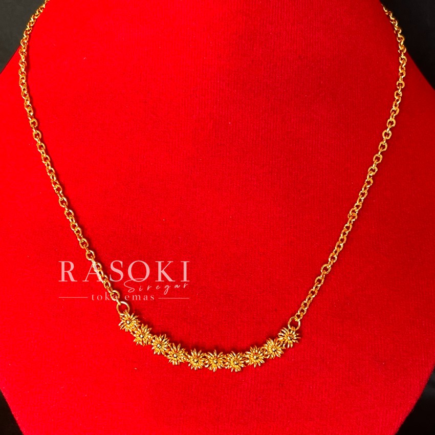 Jual KALUNG BUNGA KELAPA 8-10 GR EMAS KADAR 24 LM LONDON 99,9% MAS TOBA ...