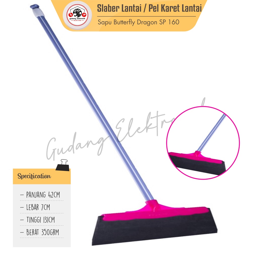 Jual Slaber Dragon Dorongan Air Lantai Pel Karet Lantai Basah pendorong ...