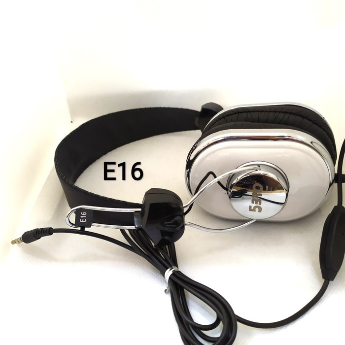 Jual headset bando kabel E16 5bro plus mic pada kabel bisa untuk ...