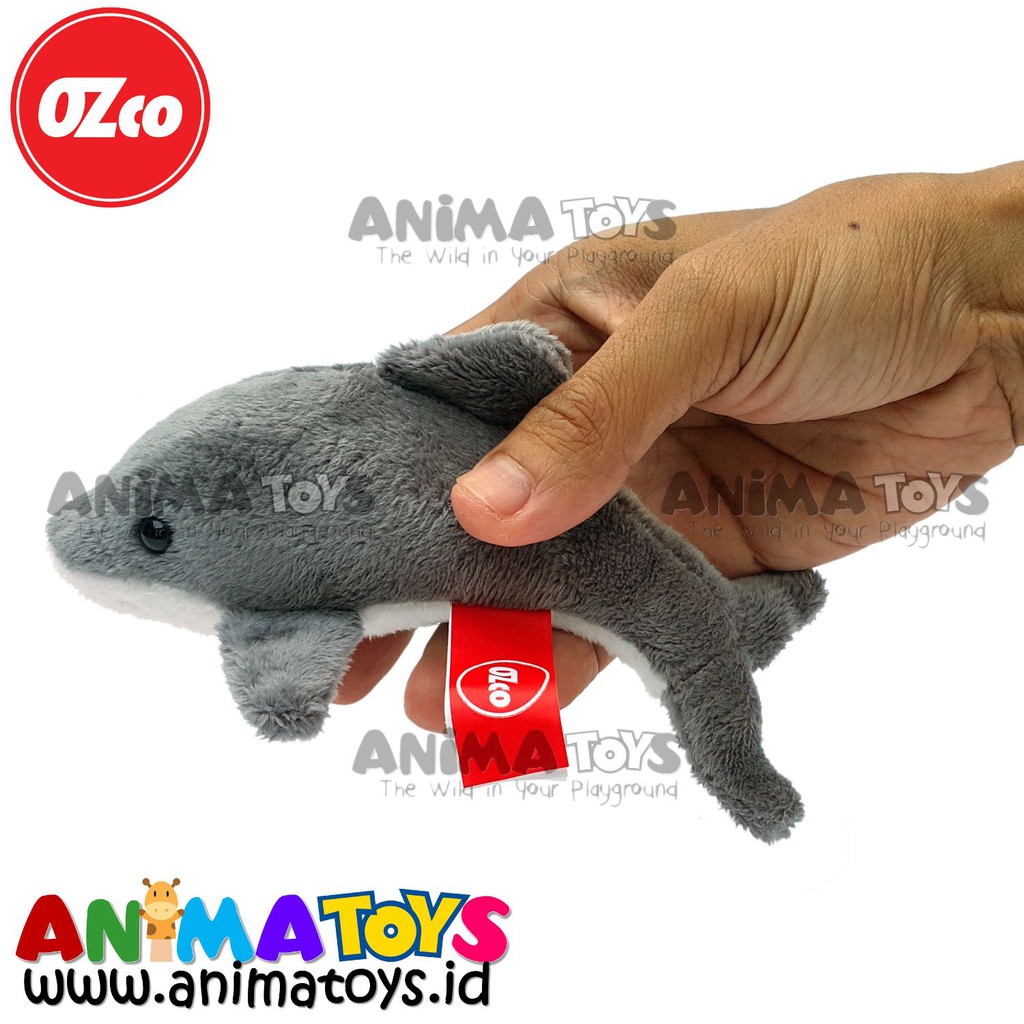Jual Boneka Hewan Ikan Lumba-lumba Dolphin Animatoys OZco SOZ043 ...
