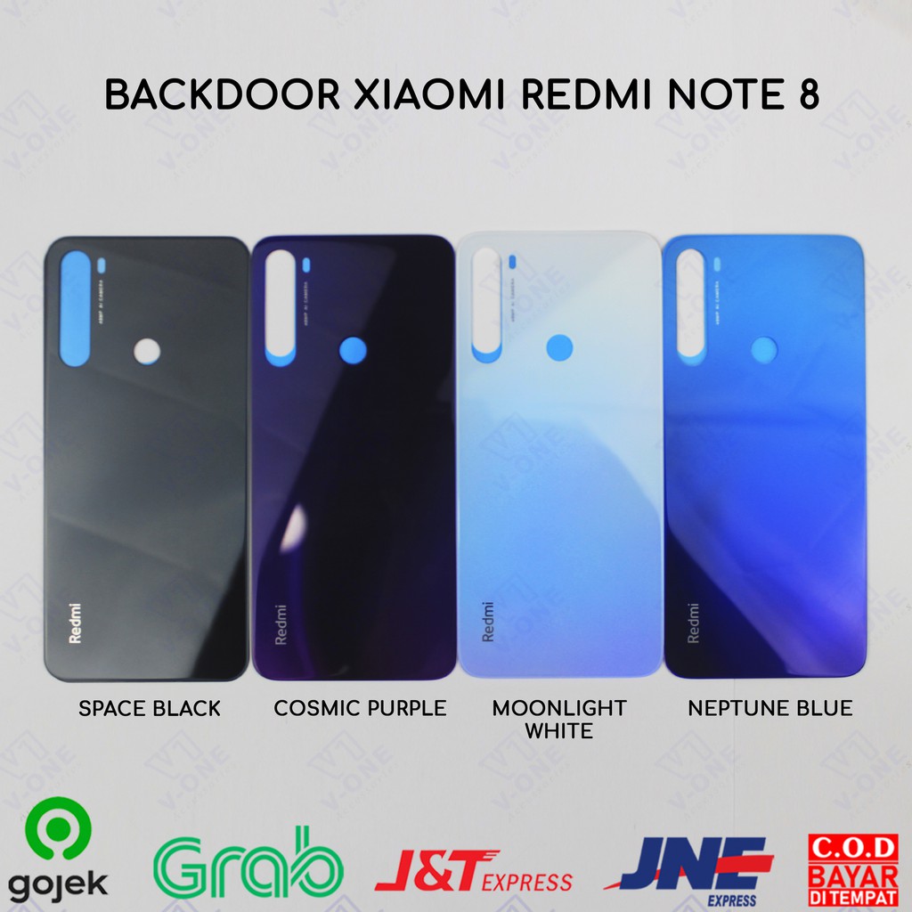 Jual Backdoor xiaomi redmi Note 8 Tutup Baterai Casing Belakang ...