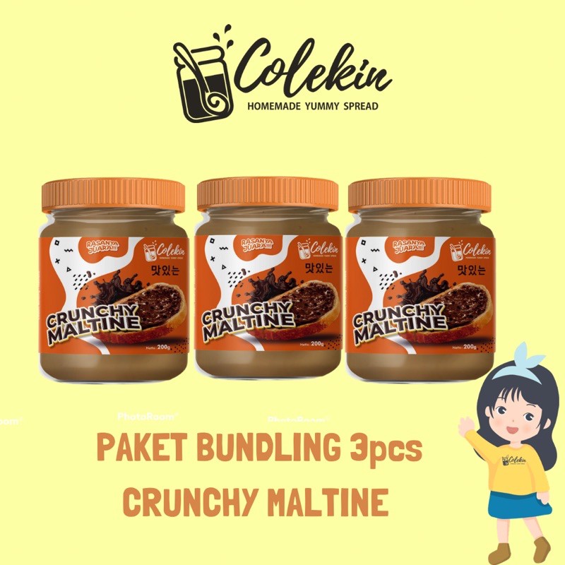 Jual PAKET BUNDLING COLEKIN CRUNCHY MALTINE 3PCS | Shopee Indonesia