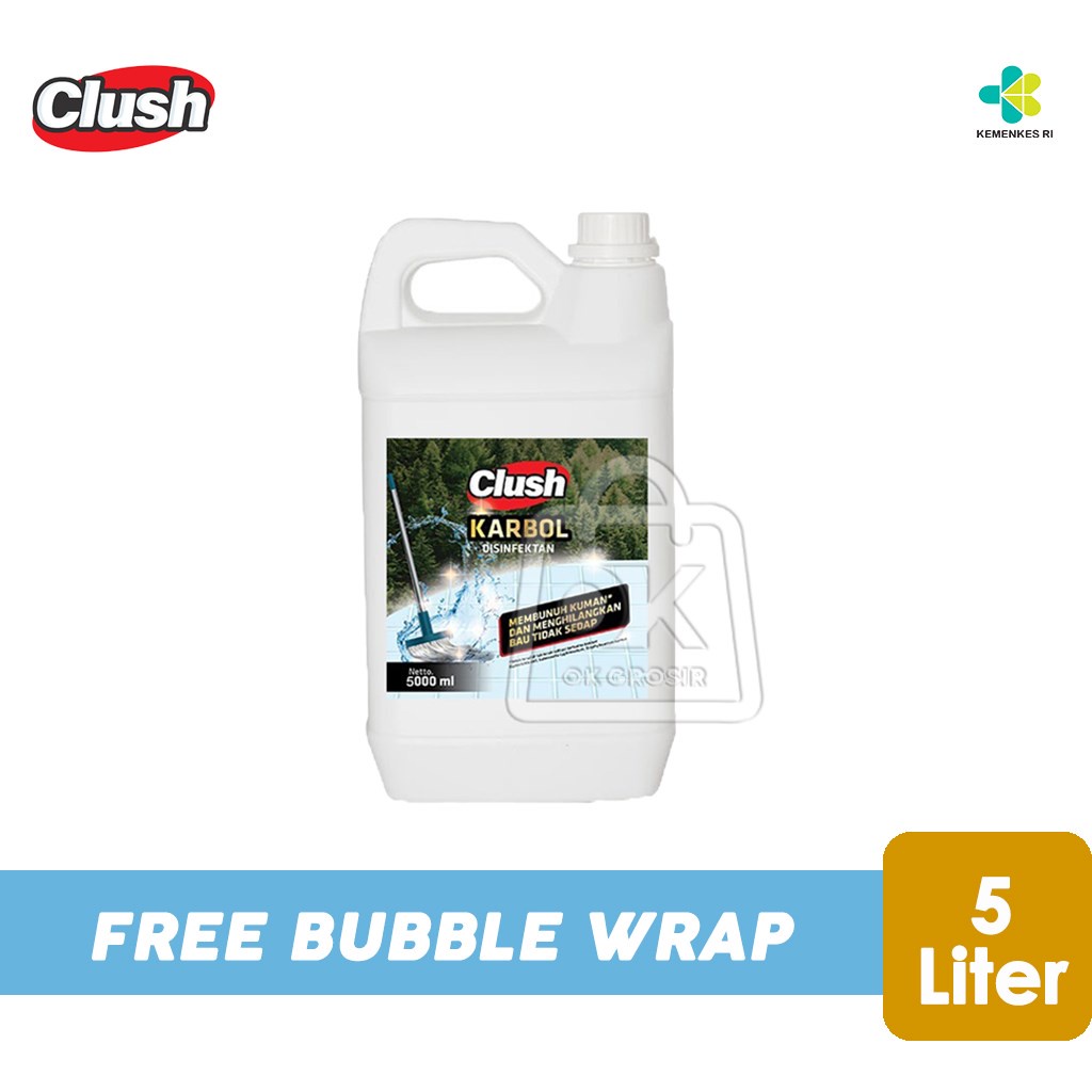 Jual Karbol Clush 5 Liter Sereh / Cemara (5 Liter) | Shopee Indonesia