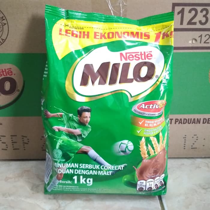 Jual Milo Active Go Chocolate & Malt Powder 1kg | Shopee Indonesia