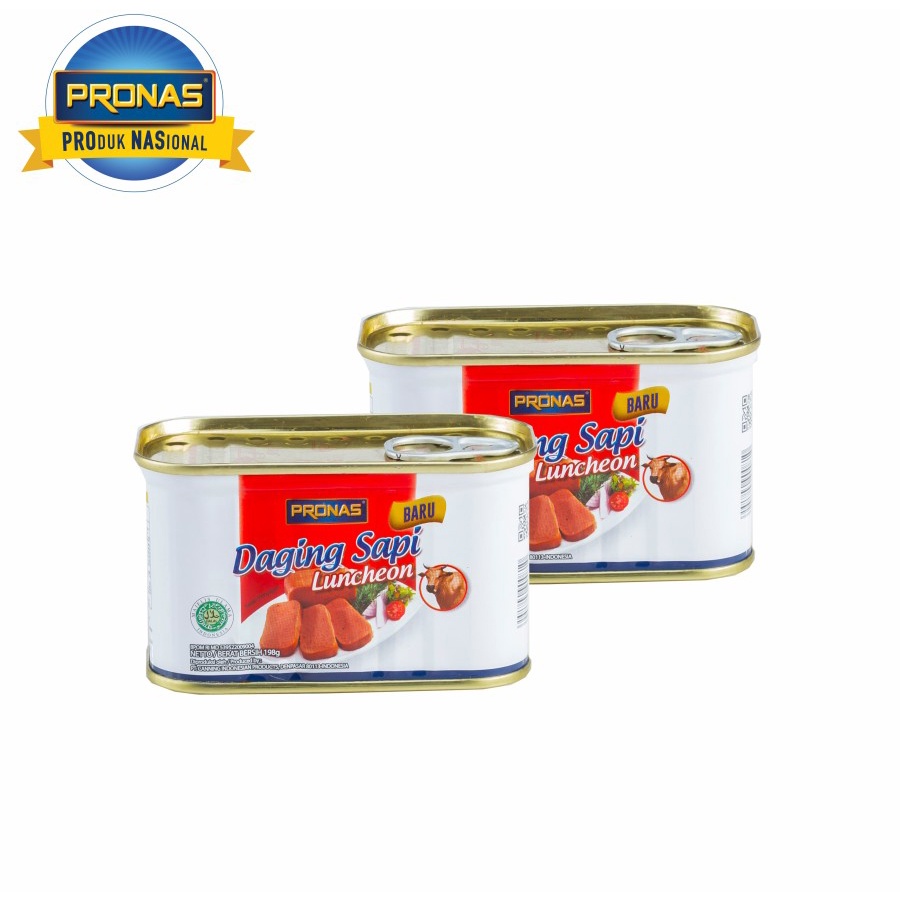 Jual Pronas Luncheon Sapi 198 gr | Pronas Canned Beef Luncheon 198 g ...