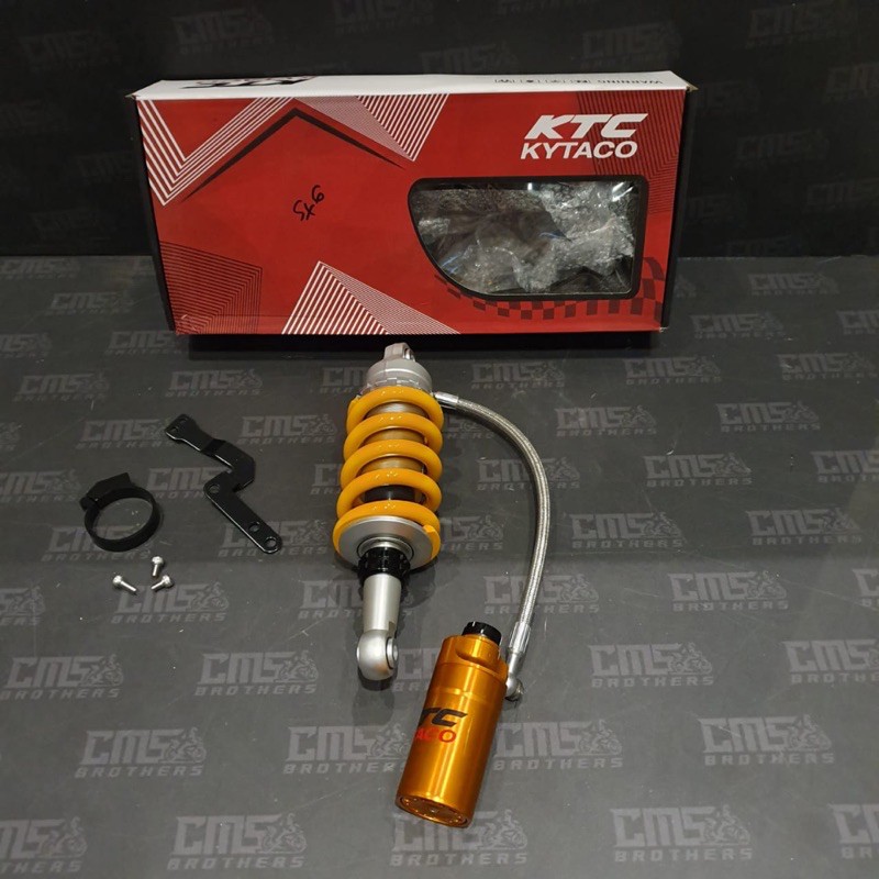 Jual Shock Monoshock Tabung Belakang KTC Satria Fu HR 03 Kuning ...