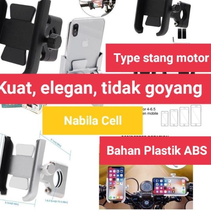 Jual HOLDER HP MOTOR HOLDER HP SPION MOTOR HOLDER HP STANG MOTOR ELEGAN ...