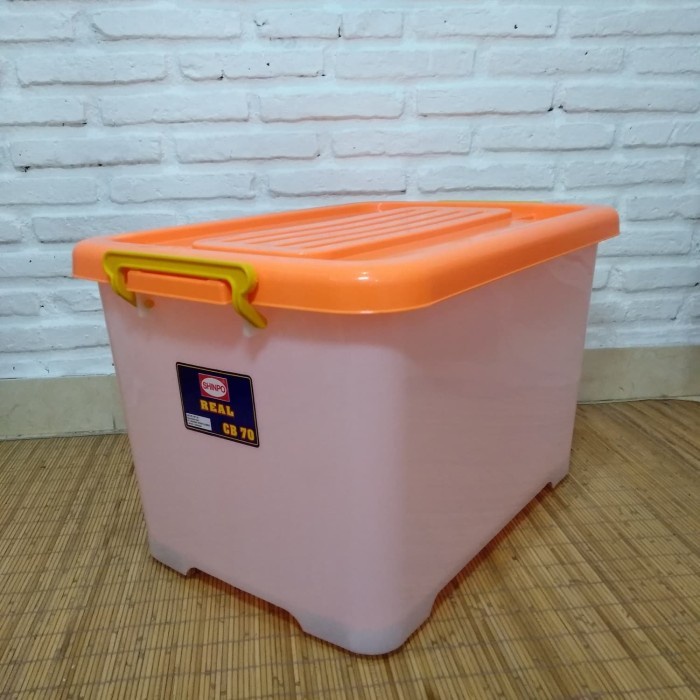 Jual Container Box Shinpo CB 70 Liter Real (Gojek) | Shopee Indonesia