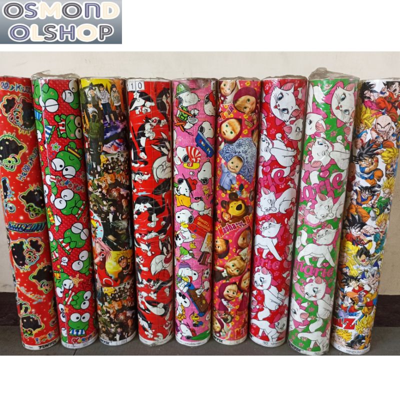 Jual Stiker FunFix Karakter Cartoon (Meteran) | Shopee Indonesia