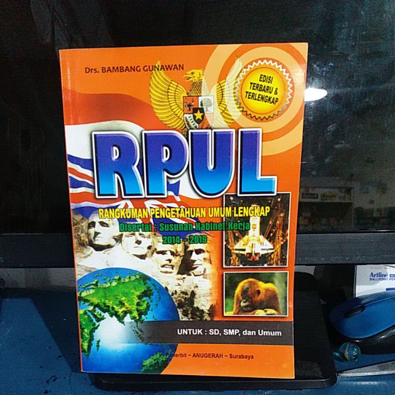 Jual RPUL disertai susunan kabinet kerja 2014-2019 untuk sd,smp,sma ...