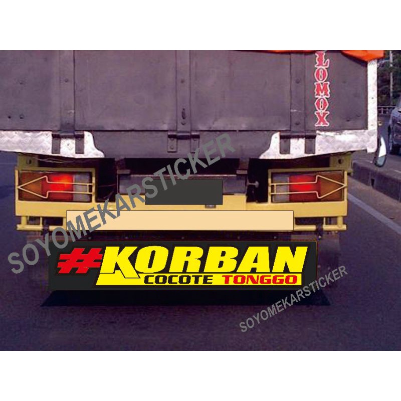 Jual STIKER MOBIL STICKER CUTTING KORBAN COCOTE TONGGO BUAT KARPET ...