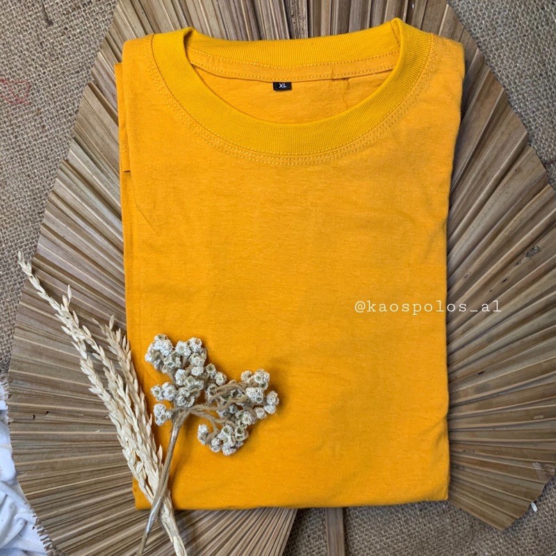 Jual TERMURAH!!! Kaos Polos Cotton Combed 24s || Kuning Mustard, Kuning ... Jual TERMURAH!!! Kaos Polos Cotton Combed 24s || Kuning Mustard, Kuning ...