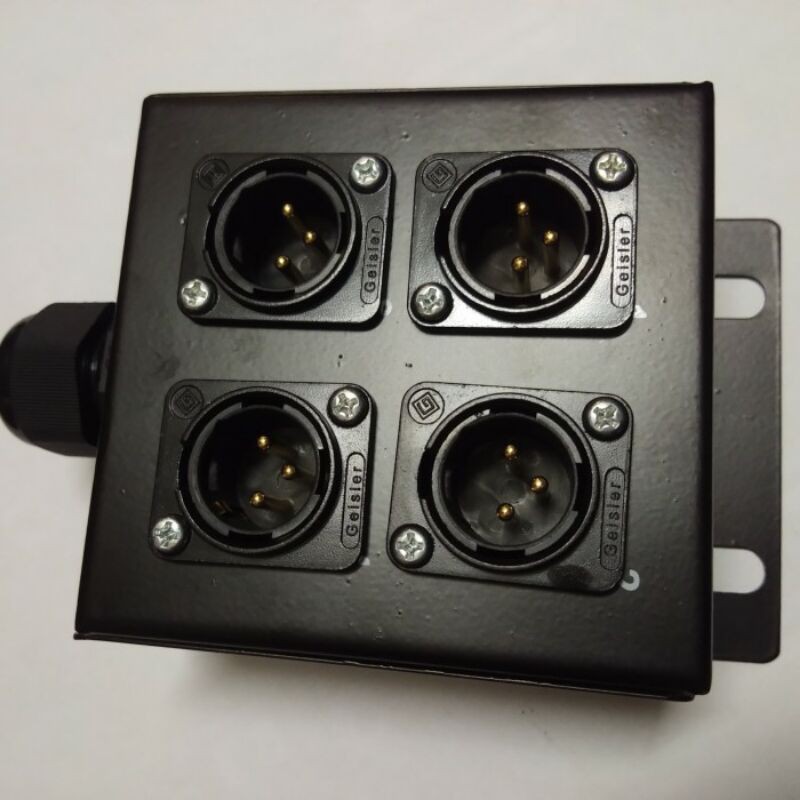Jual Box snake isi 4 snake 4ch junction box xlr casis male | Shopee ...