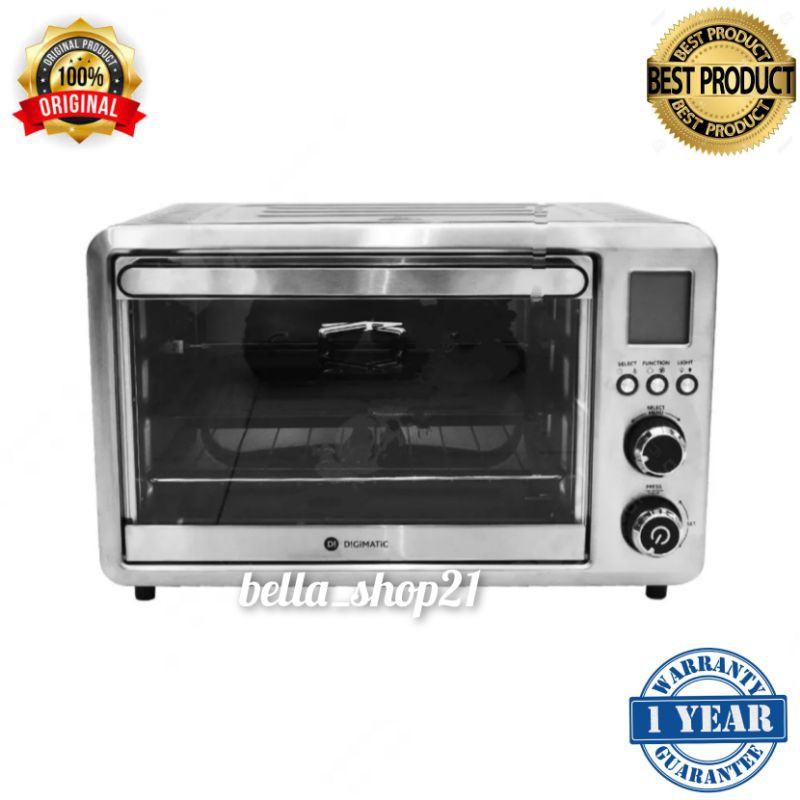 Jual digimatic oven toaster pemanggang roti 28 liter 1500 watt | Shopee ...