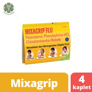 Jual MIXAGRIP FLU 4 kaplet | Shopee Indonesia